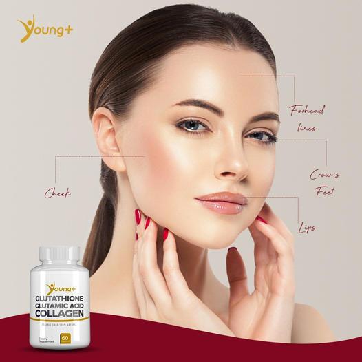 Young+ Glutathione & Collagen Beauty Blend – Young Plus USA